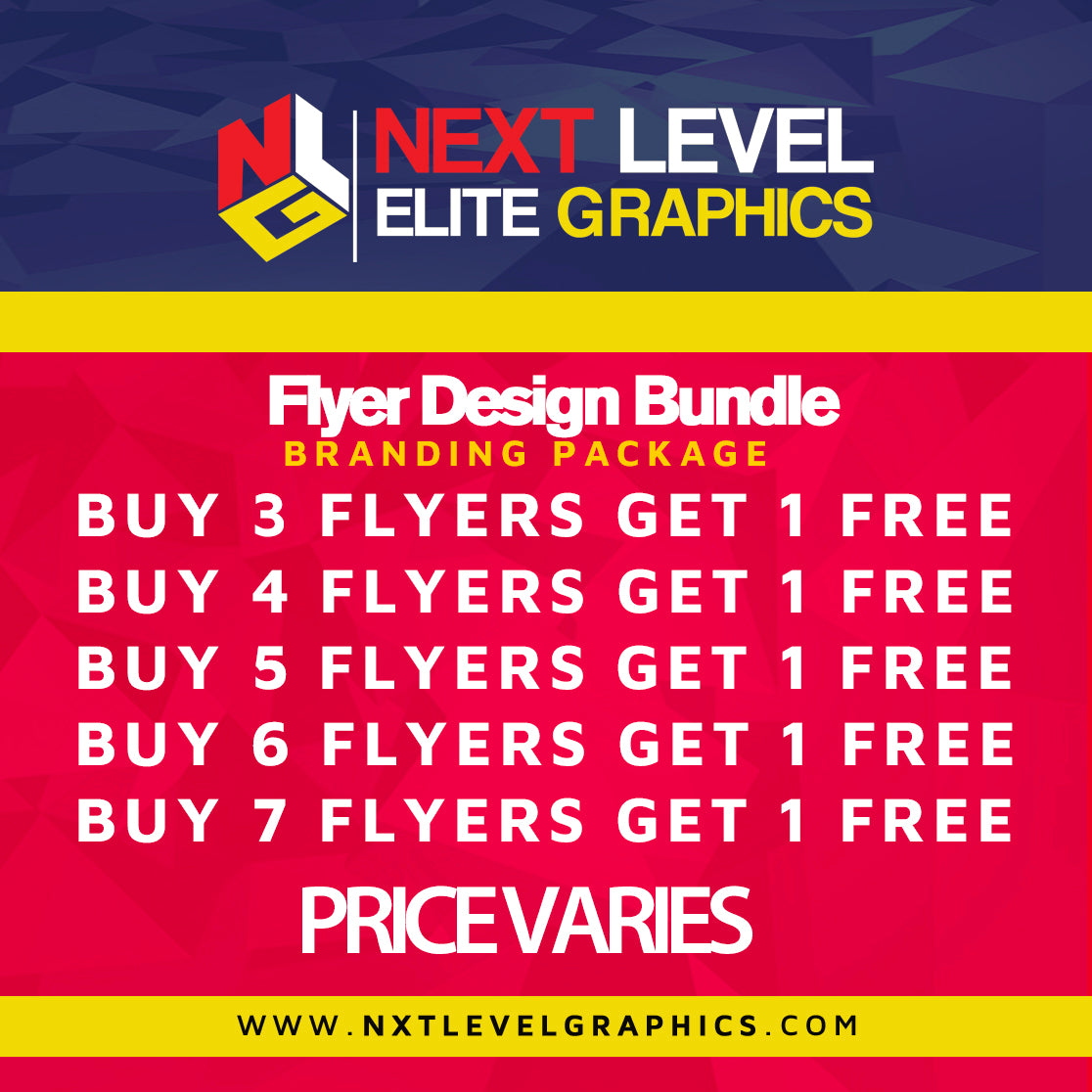Flyer Design Bundle – Next Level Elite Graphics