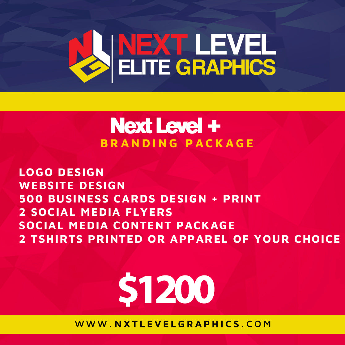Next Level + Branding Package – Next Level Elite Graphics